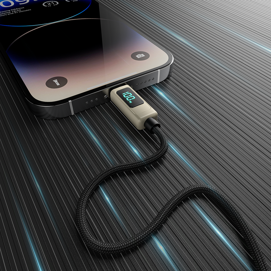 100w Factory Direct Nylon Braided Charger Cable Type C To Type C Fast ...