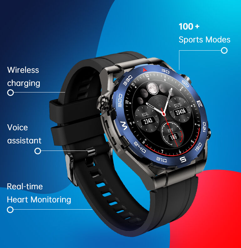 Sma Sport Smart Watches For Men 1.43” Amoled Hd Smartwatch Fitness ...