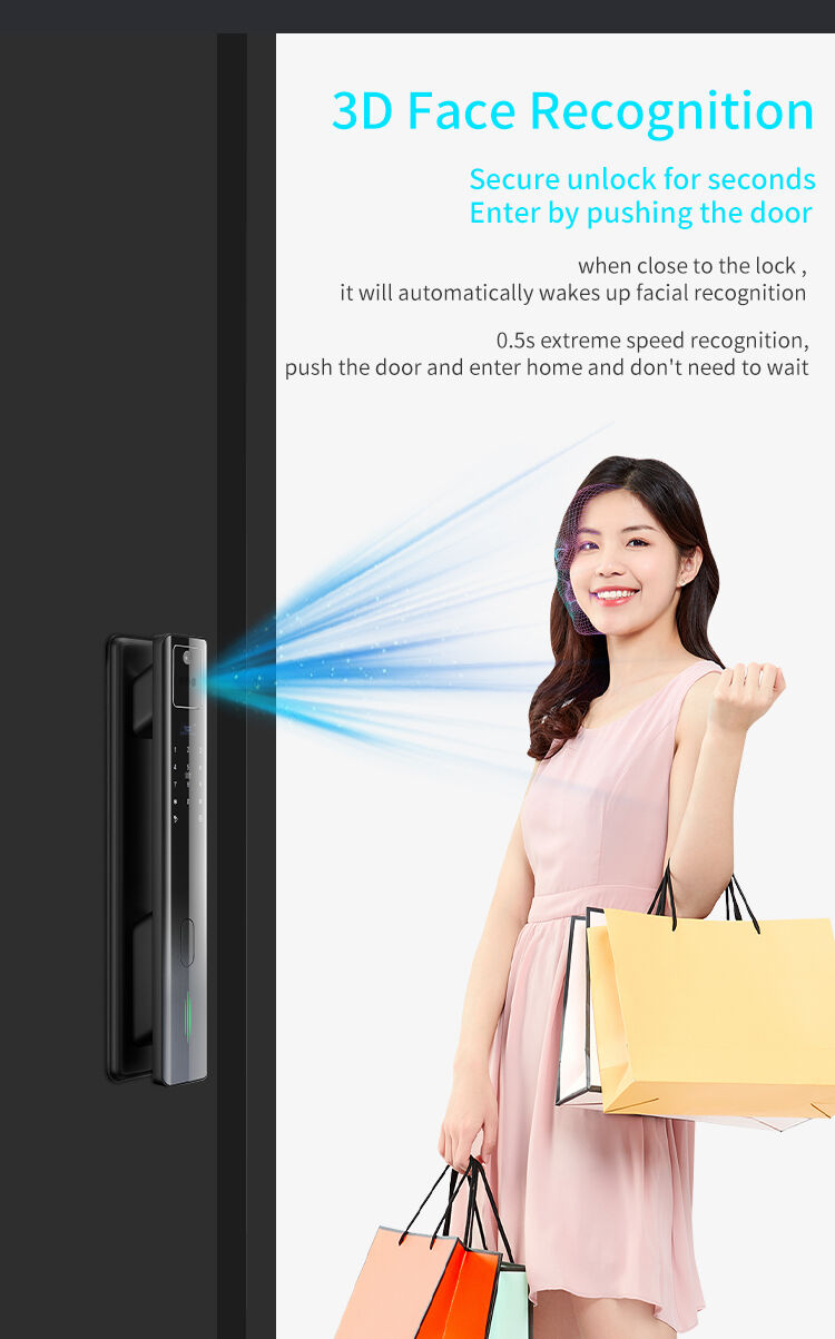 Smart Lock Factory Face Recognition Door Lock Automatic Locking With ...