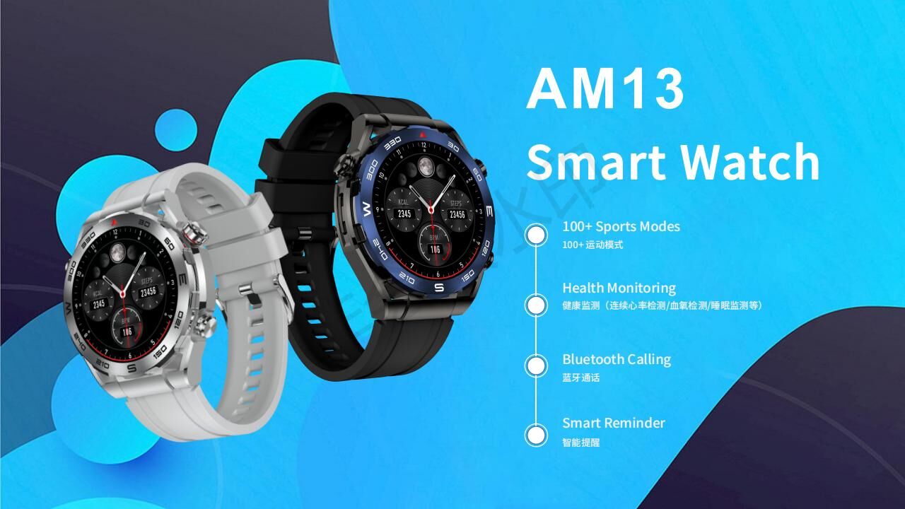 Sma Sport Smart Watches For Men 1.43” Amoled Hd Smartwatch Fitness ...