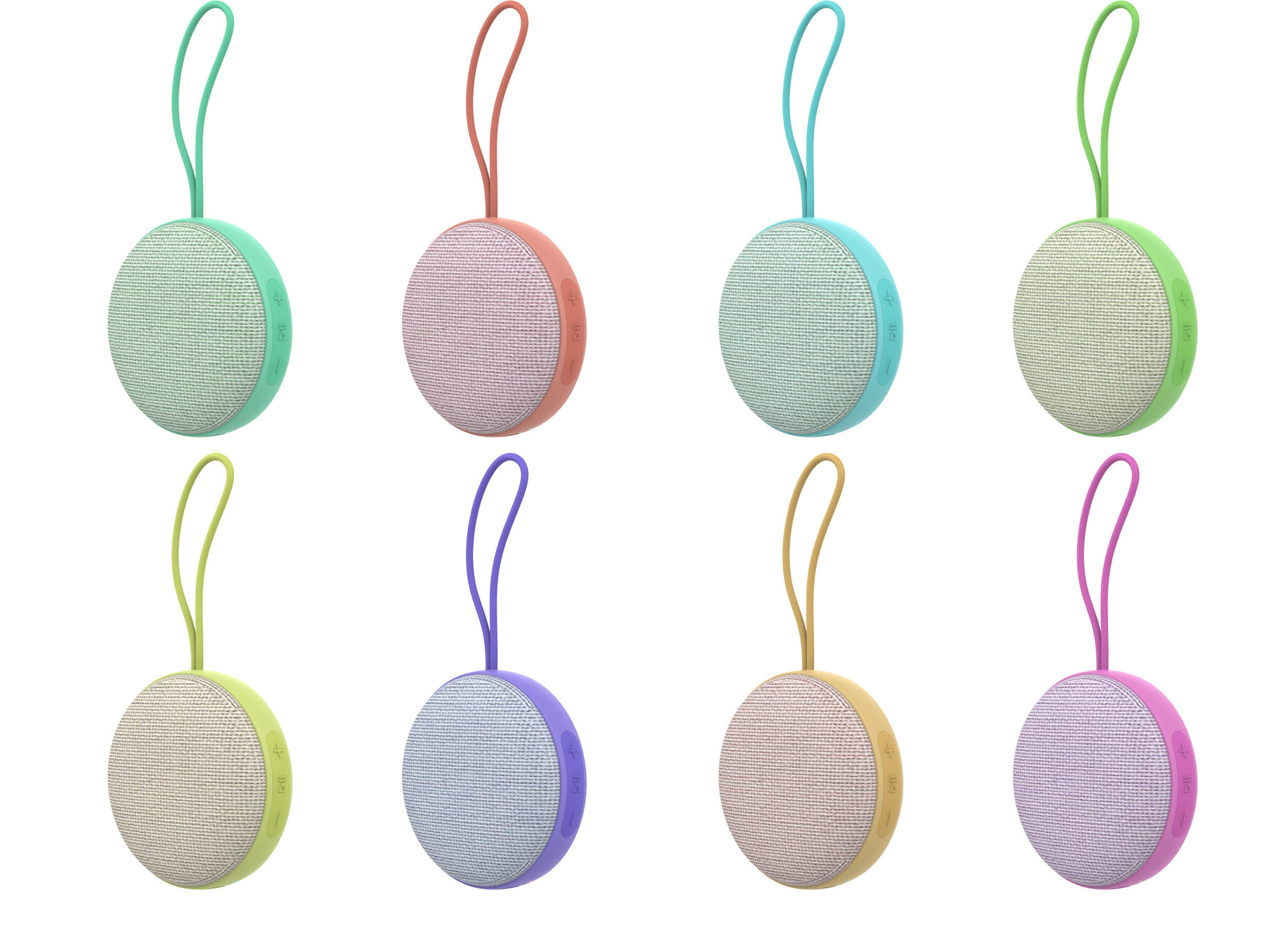 Fansbe Portable Tws Function Fabric Waving Bluetooth Wireless Round ...