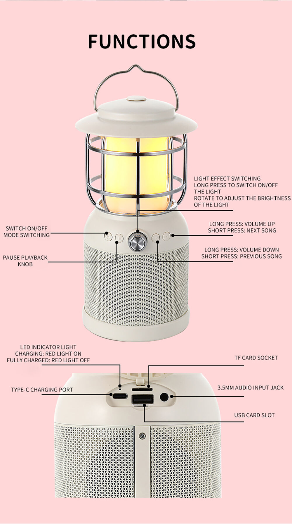 Buy China Wholesale Fansbe Outdoor Lantern Karaoke Bluetooth Party ...
