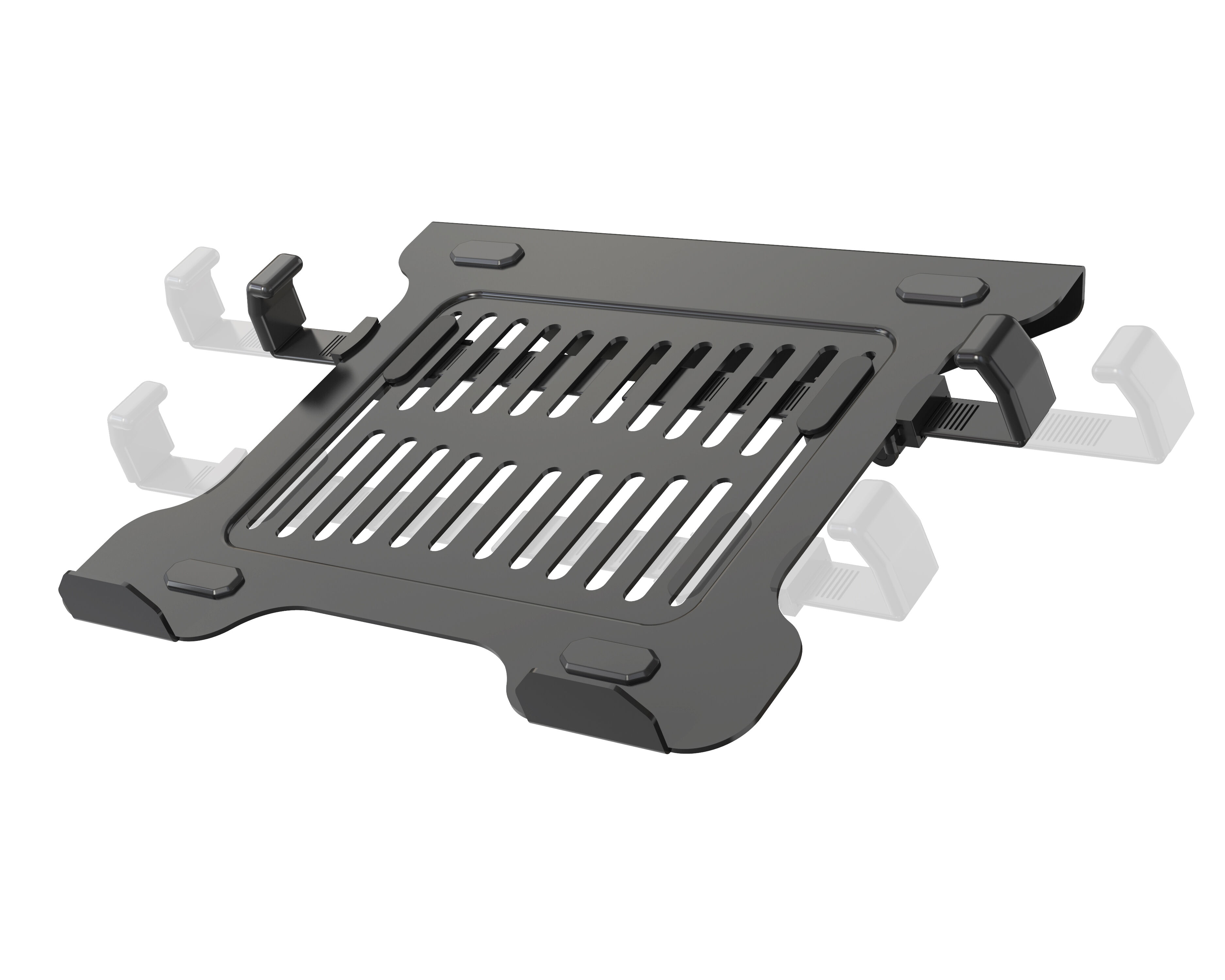 V-mounts Quick Installation Laptop Holder With Soft Mat Design Laptop ...