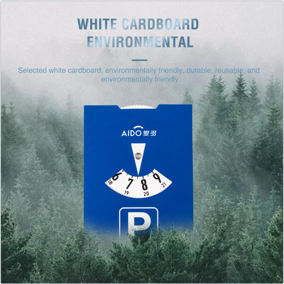 Bulk Buy China Wholesale Promotional Waterproof Paper Car Parking Disc ...
