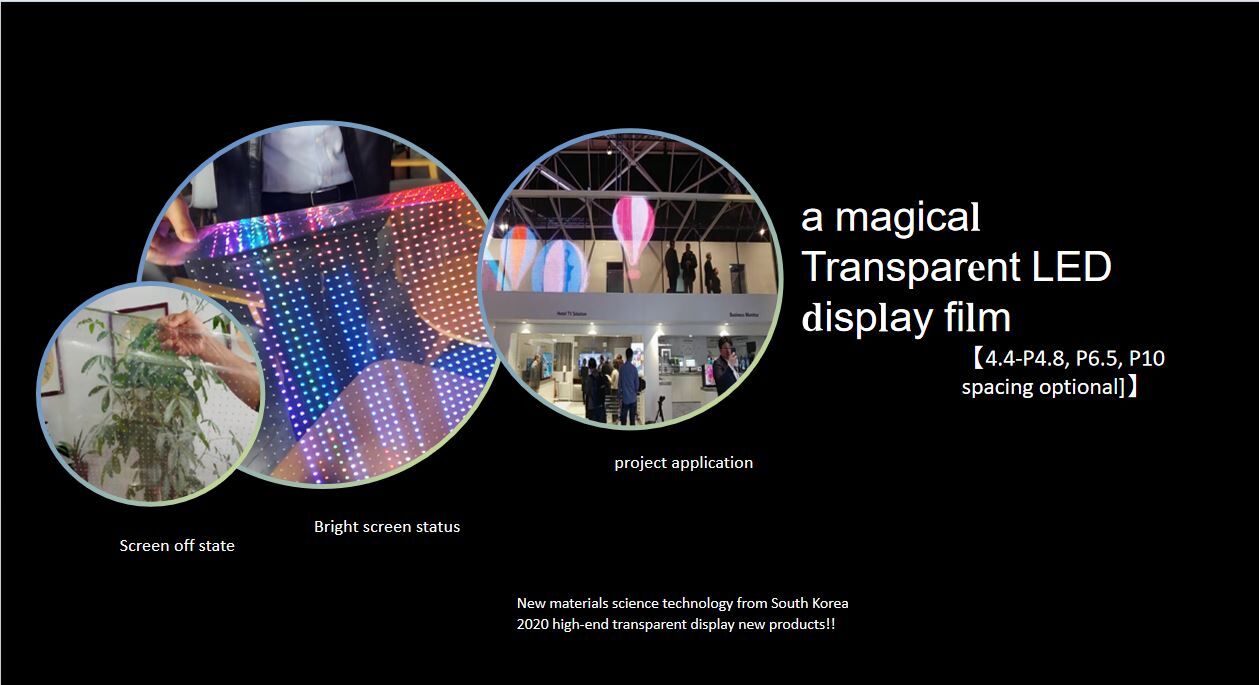 Crystal Films Transparency Led Display Screen ，transparency Led Display ...