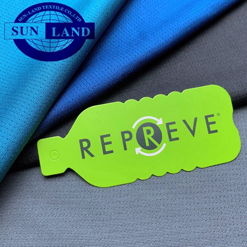 Unifi Repreve 100% Recycle Polyester Weft Knitting Interlock Mesh ...
