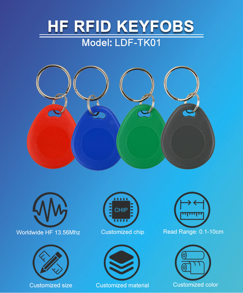 Factory Direct High Quality China Wholesale Wholesale Colorful Waterproof Abs Hf 13.56mhz Iso ...