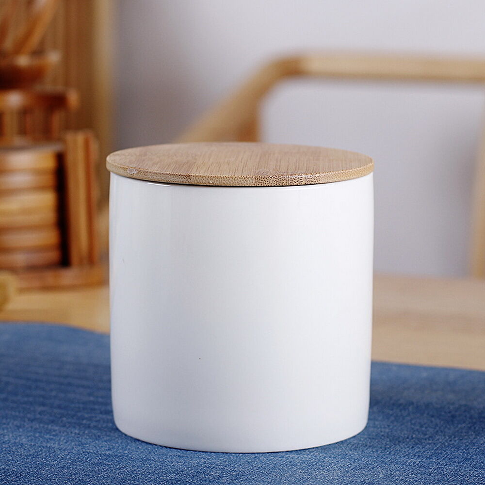 Nordic Minimalist Kitchen Sealed Ceramic Storage Jar Spices Tank ...