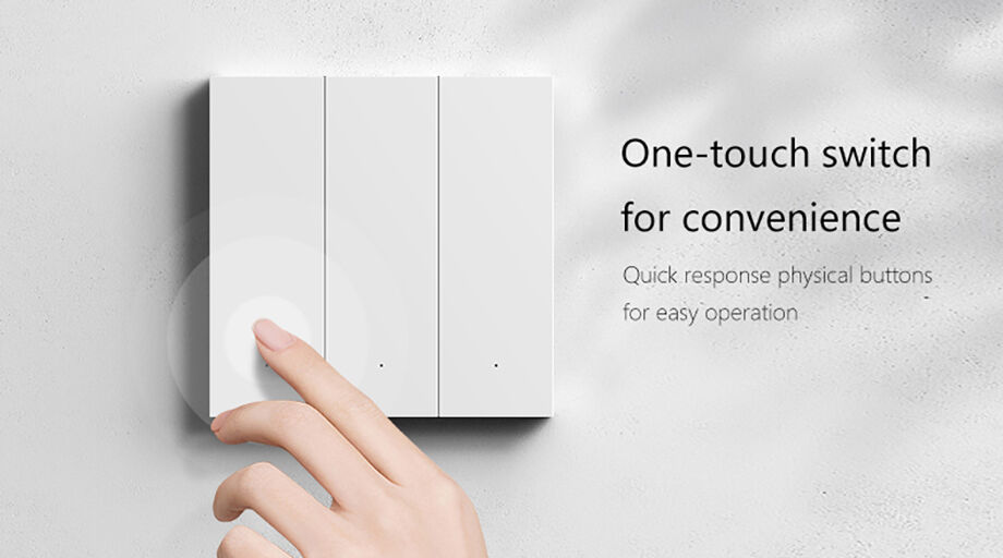 Eu Standard 1/2/3 Gang Tuya Zigbee Smart Switch Remote Control Wall ...