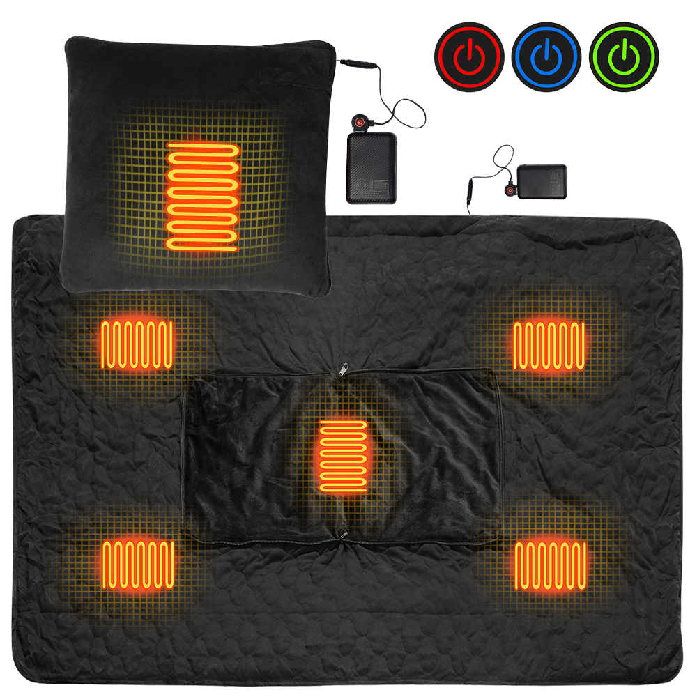 Heated Blanket Electric Throw Pillow,usb Heating Blanket,portable ...