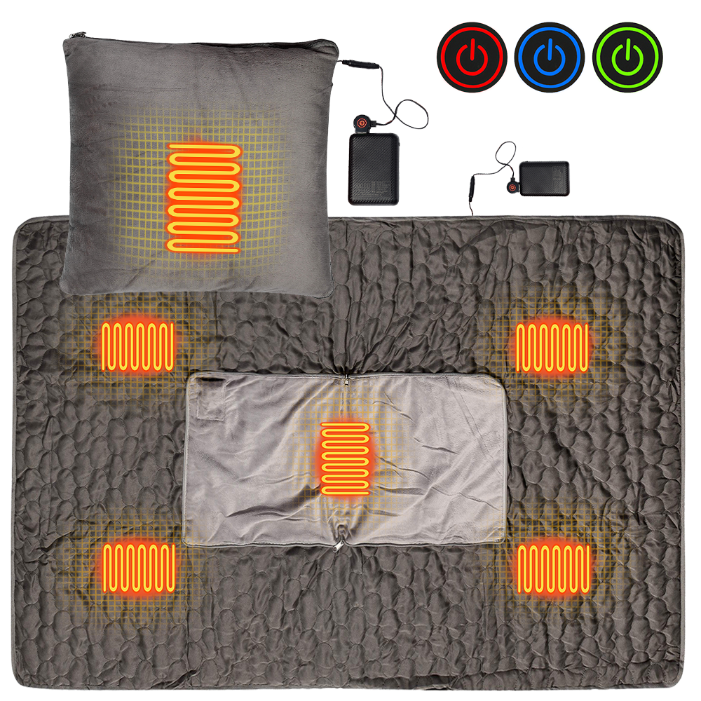 Heated Blanket Electric Throw Pillow,usb Heating Blanket,portable ...