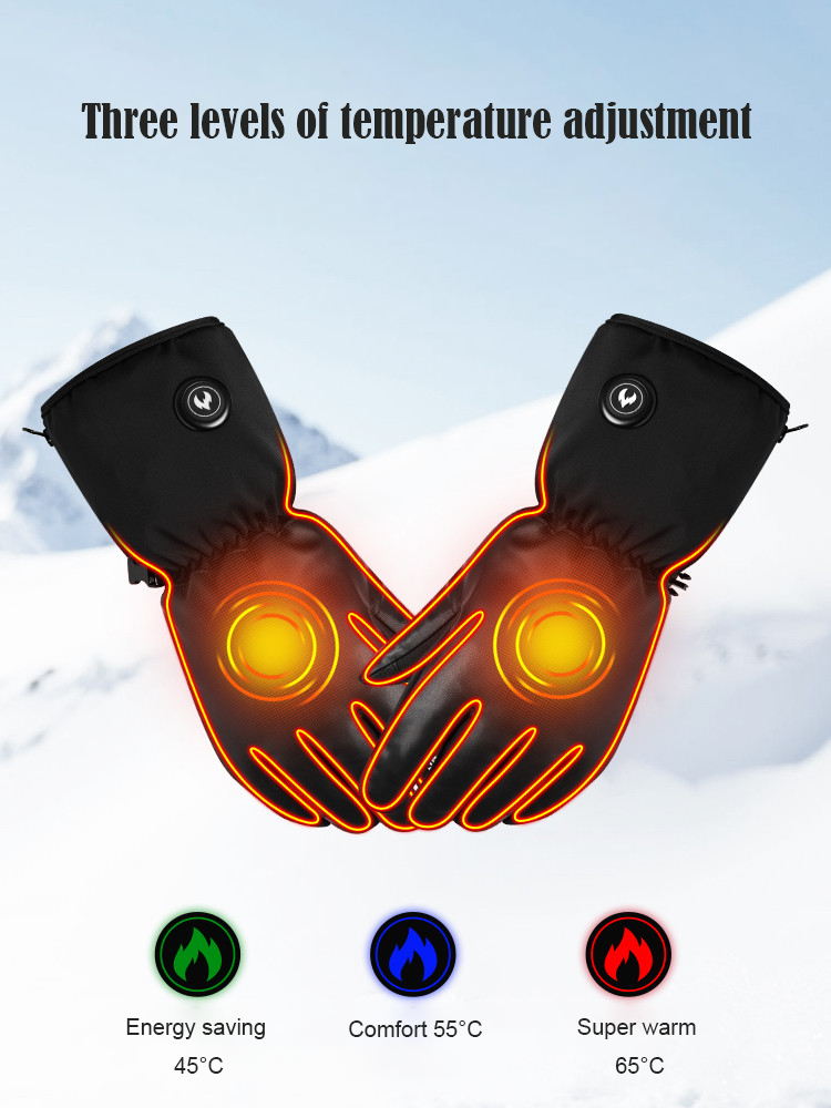 Wholesalebattery Rechargeable Electric Heated Gloves, Electric Heating ...