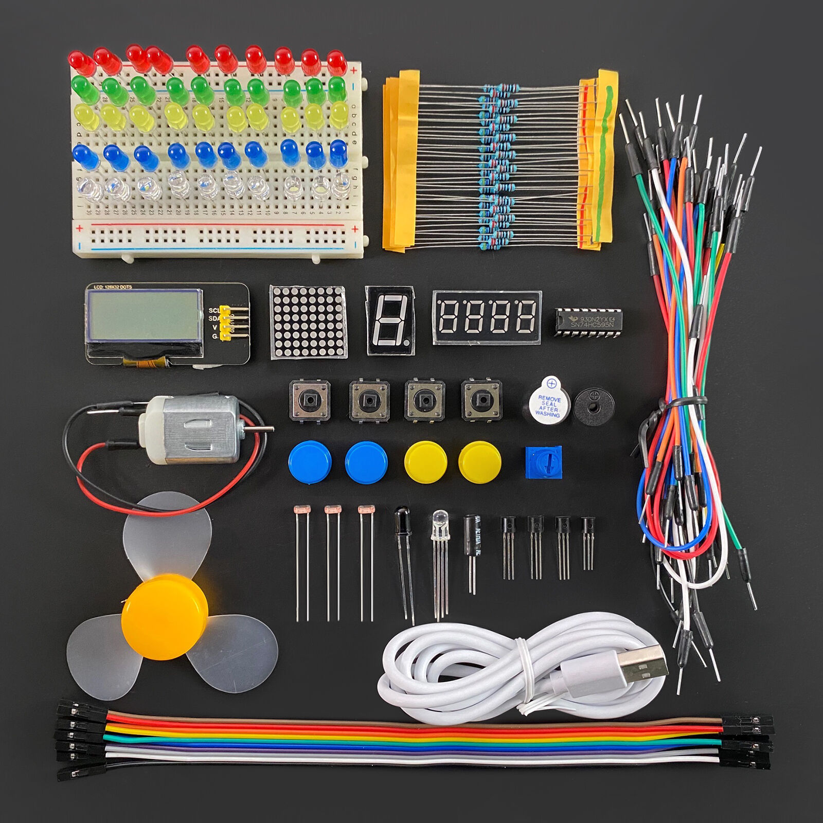 Keyestudio Basic Starter Learning Kit For Arduino Diy Programming ...