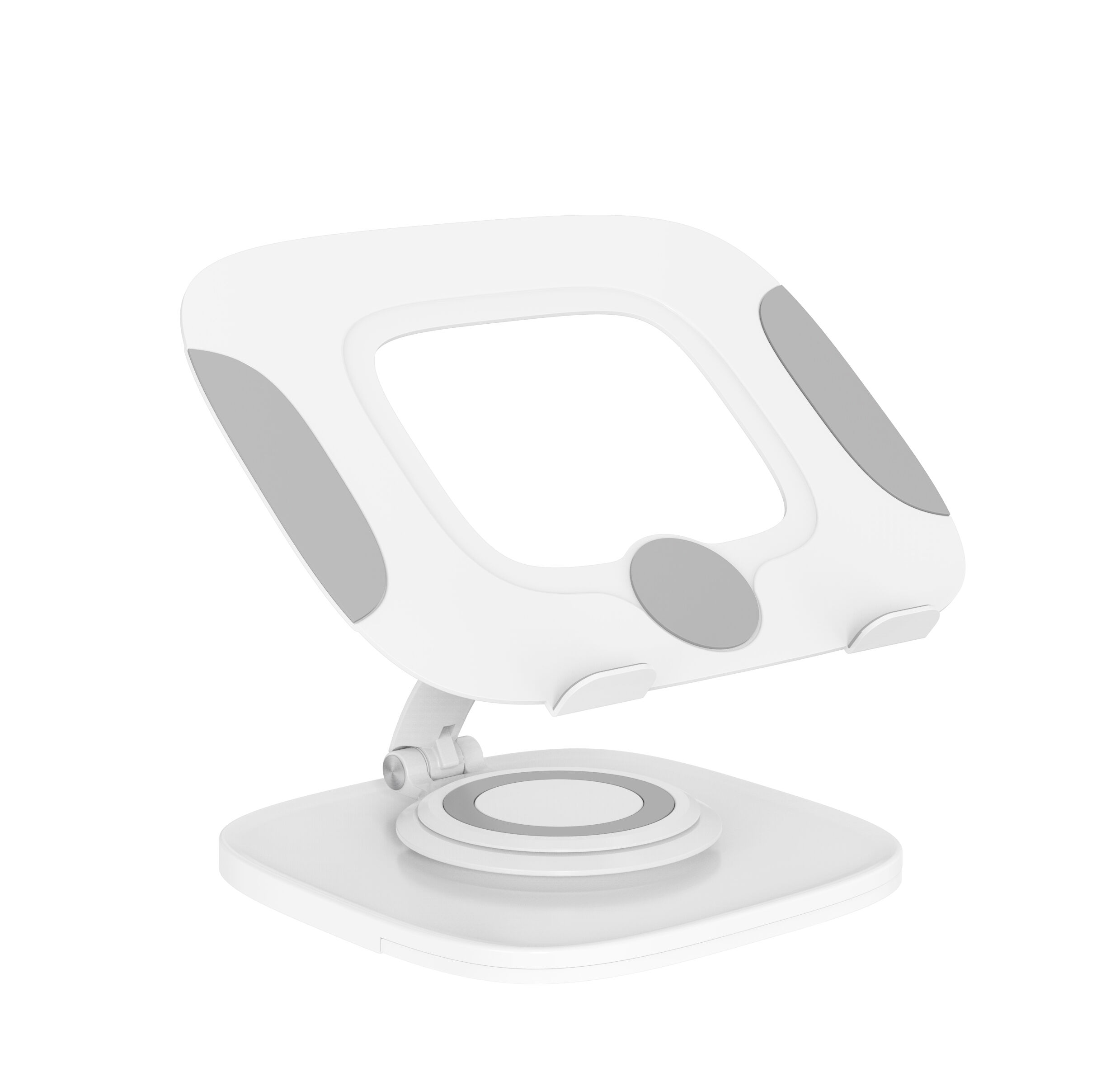 V-mounts Aluminum Foldable Computer Laptop Stand With 360 Degree Swivel ...