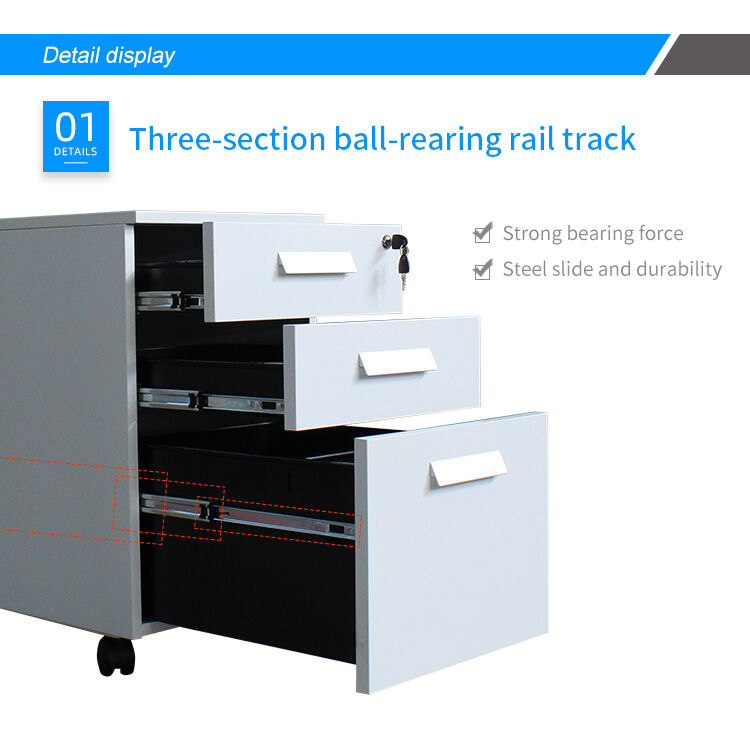 Excellent Quality Low Price School Company Office Movable 3 Drawer ...