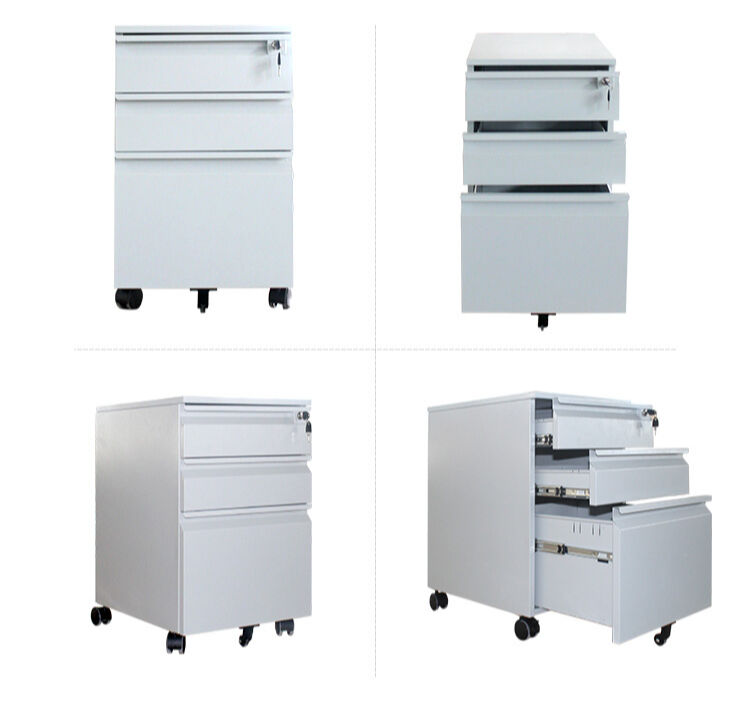 Latest Design Popular Mobile Pedestal Metal Filing 3 Drawer Cabinet ...