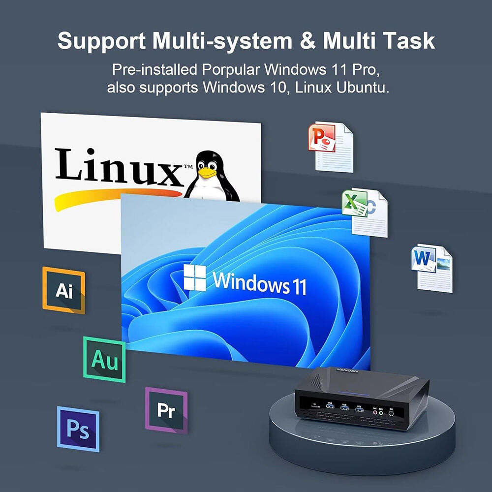 Buy China Wholesale Mini Pc Win 11 Pro Intel I5-1240p Mini Computers ...