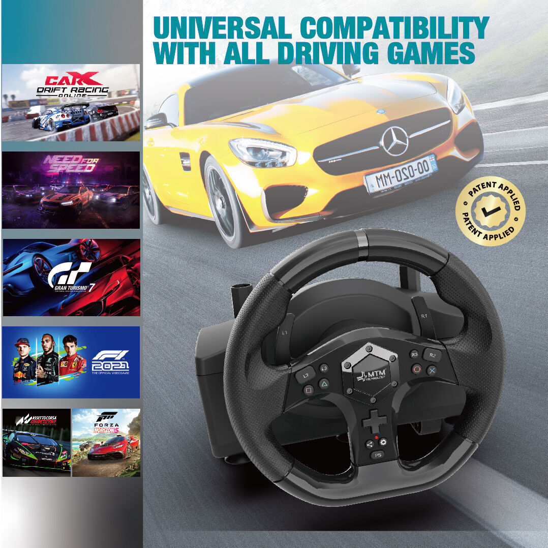 V22-c Universal Gaming Racing Steering Wheel For Playstation, Xb Series ...