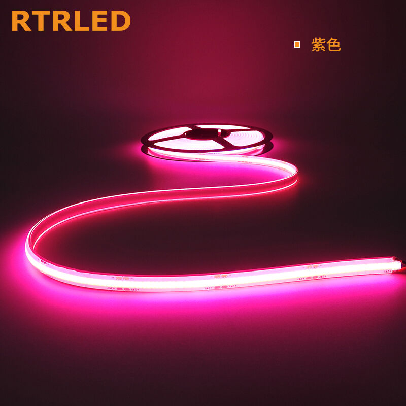 Color Optional 10m Dot Free 24v 10w White 8mm 480 Leds/m Cob Led ...