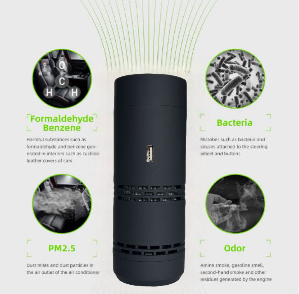 Buy China Wholesale Car Air Purifier Usb Air Cleaner Fresher Negative ...