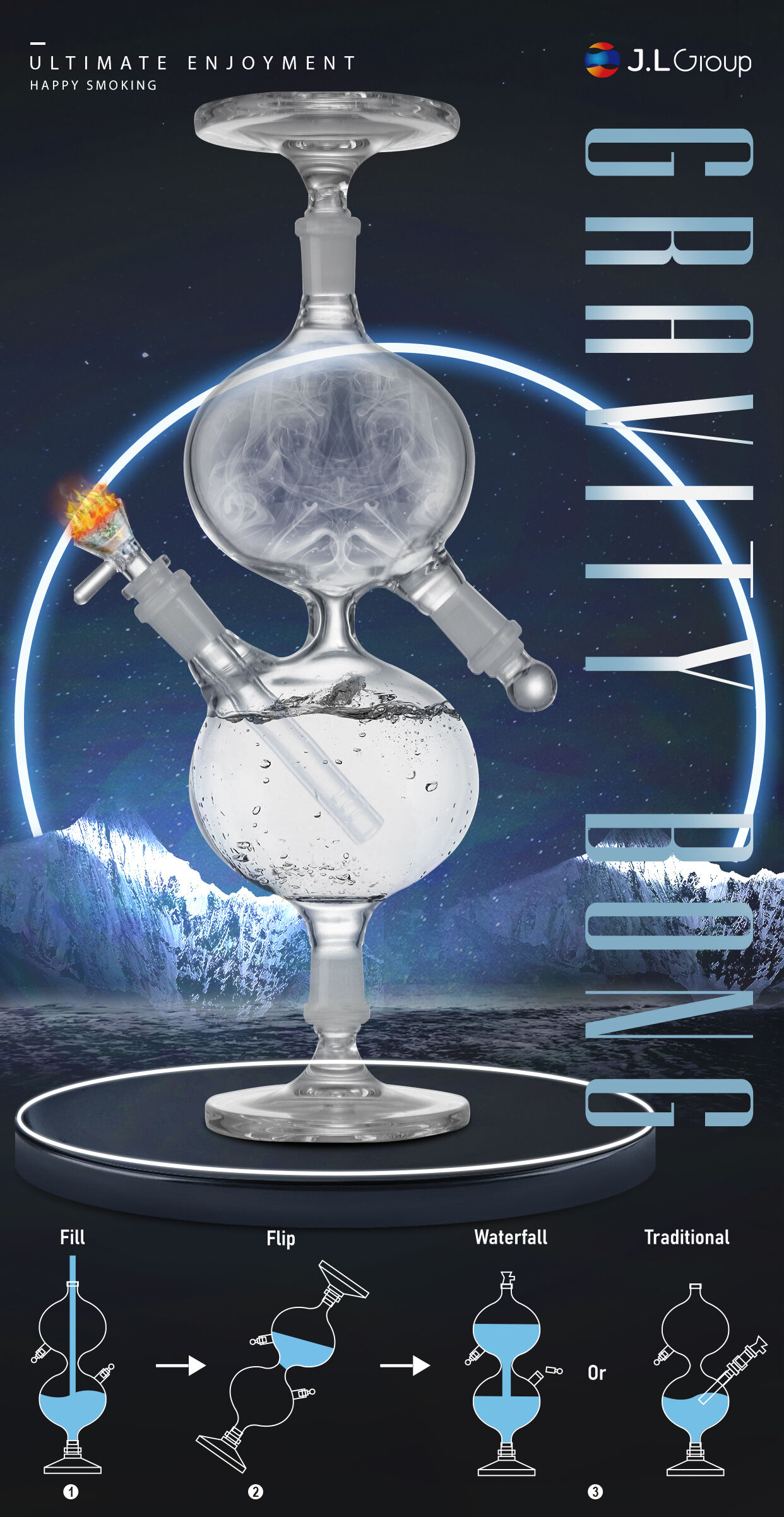 Exclusive Designs New Model Rotation Water Filtration X Glass Gravity ...