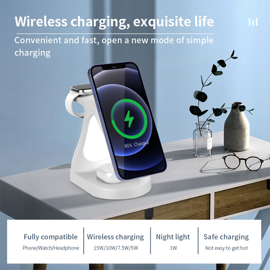 Wholesale New 4-in-1 Wireless Charger Dolphin Magnetic Wireless ...
