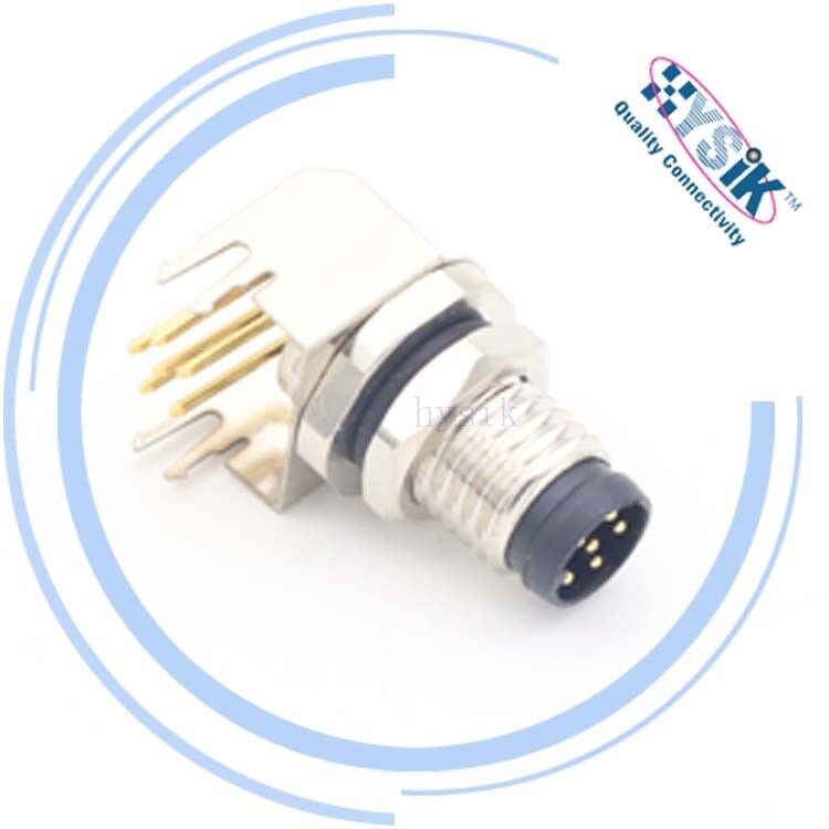 Bulk Buy China Wholesale M8 Waterproof Right Angle Pcb Connector 3 4 5 ...