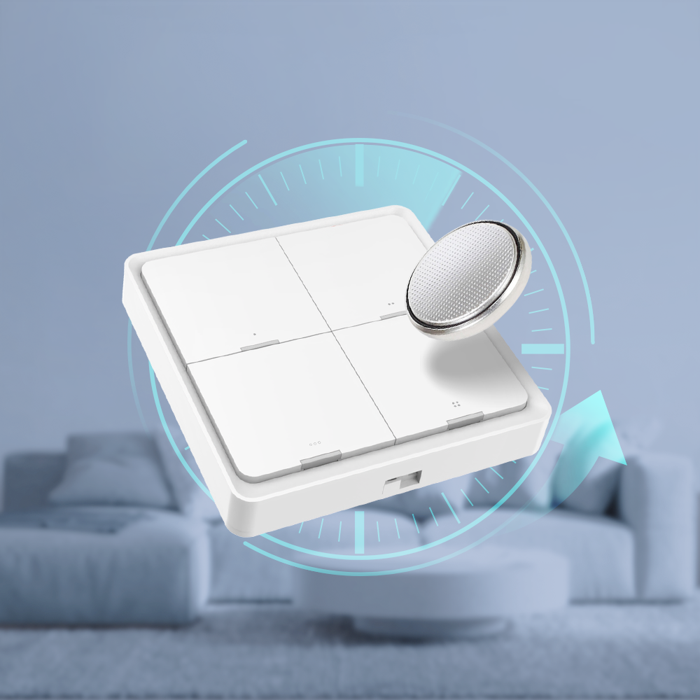 Home Automation Wireless Smart Button Scene Switch, Dimmer Function ...