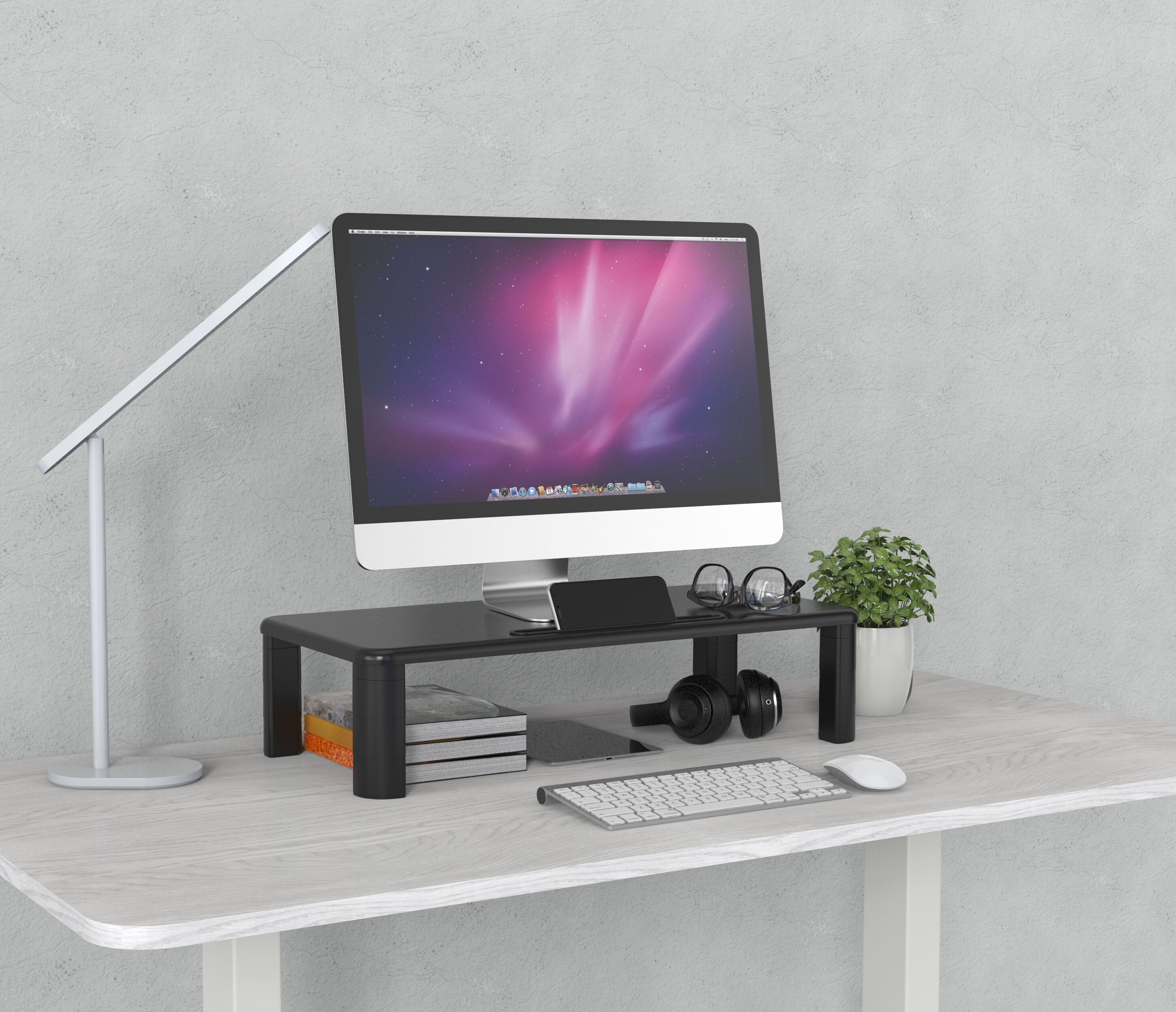V-mounts Multi Functional Phone Tablet Stand Monitor Laptop Riser For ...