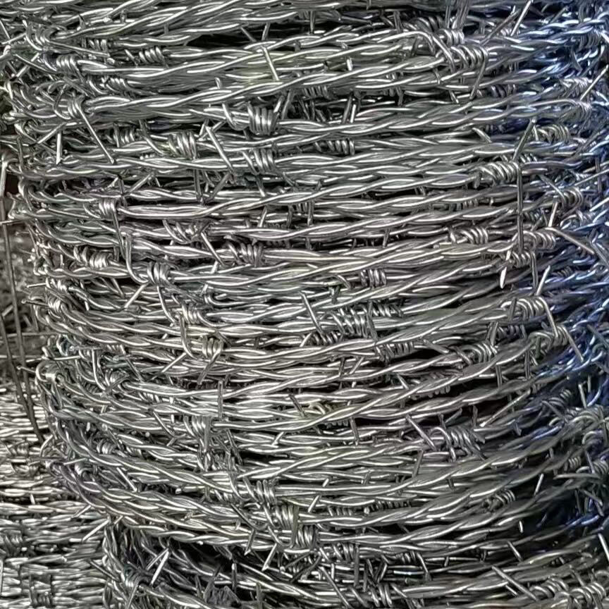 Barbed Wire Protective Fence Anti-theft Barbed Wire Farm Fencing, Thorn ...