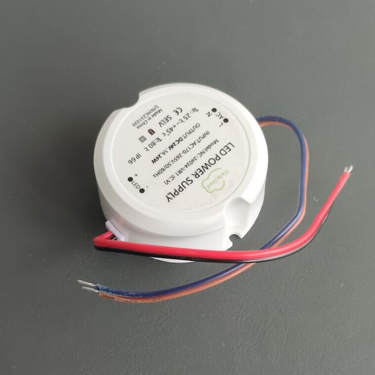 Constant Voltage 12v 24v 24w Mini Small Size Round Driver Led Driver ...