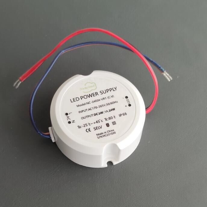 Constant Voltage 12v 24v 24w Mini Small Size Round Driver Led Driver ...