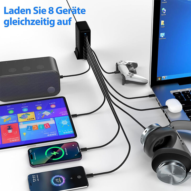 Bulk Buy China Wholesale 160w Gan Charging Station Desktop 4 Ports Pd ...