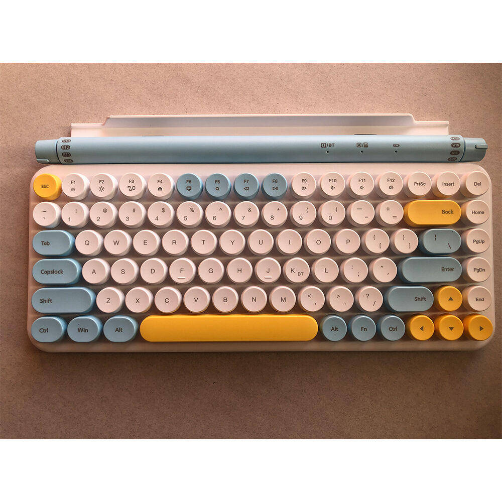 82 Keys Bosun Latest 2.4g Wireless Keyboard Easy Quiet Typing Computer ...