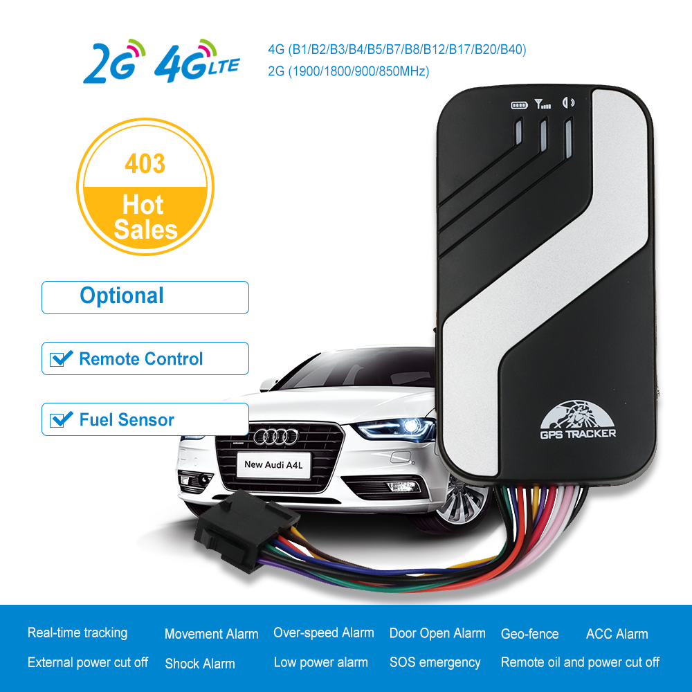 Gps Gsm Tracker 3g 4g Gps Coban With Acc Door Fuel Alarm On Free Mobile ...