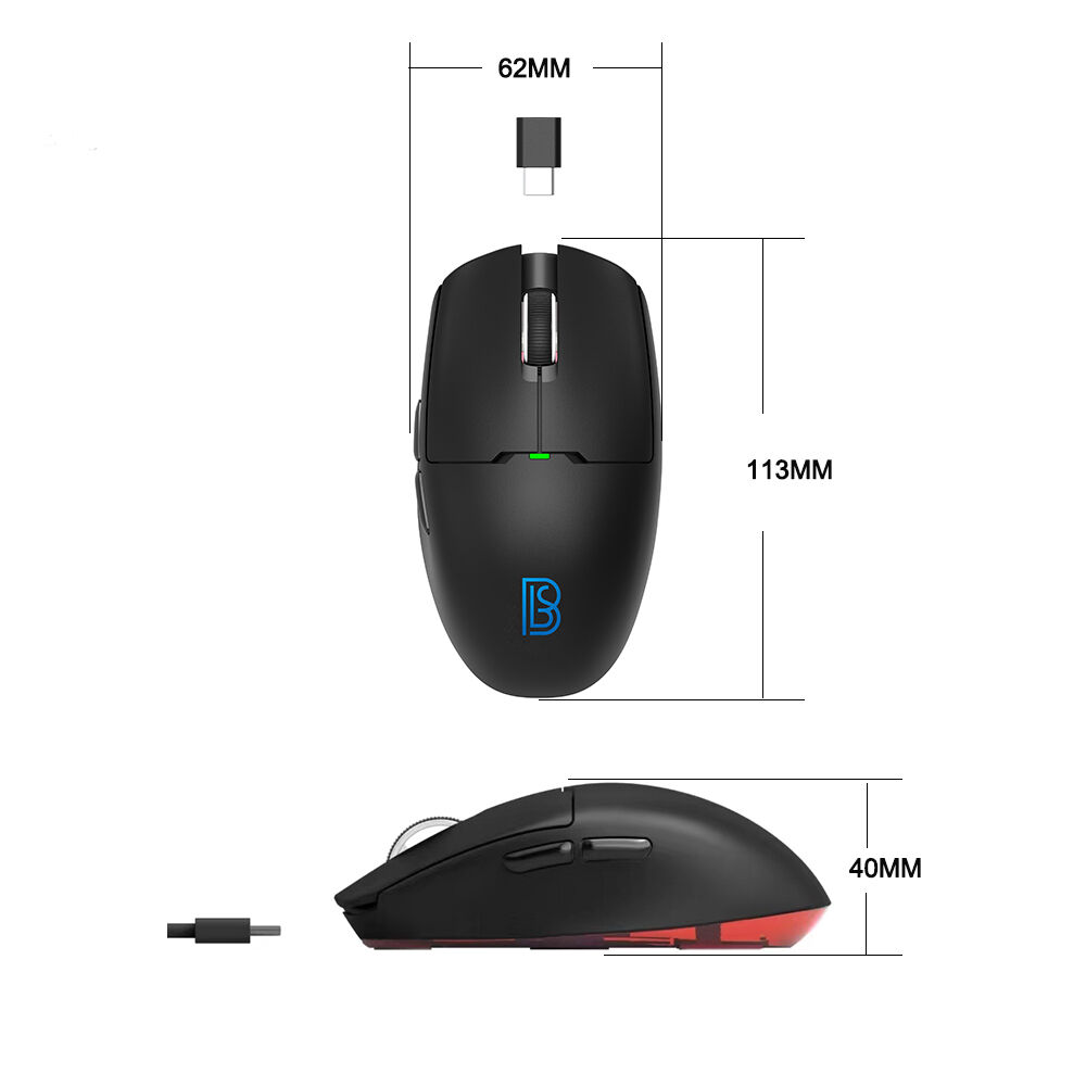 Bulk Buy China Wholesale Gaming Mouse 6d 2.4g+bluetooth Wireless 3 ...