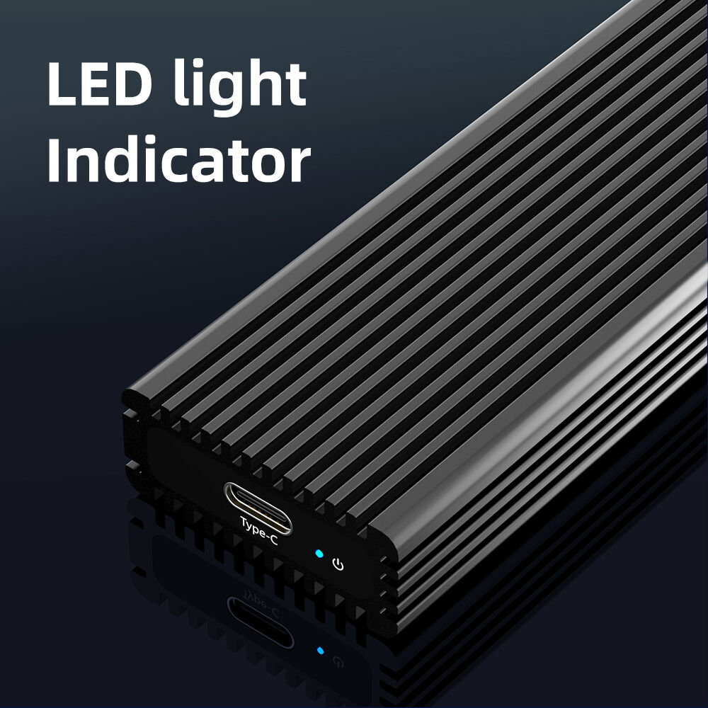 Maiwo K1687p Aluminum Nvme M.2 Ssd Enclosure External Hdd Casing Case ...