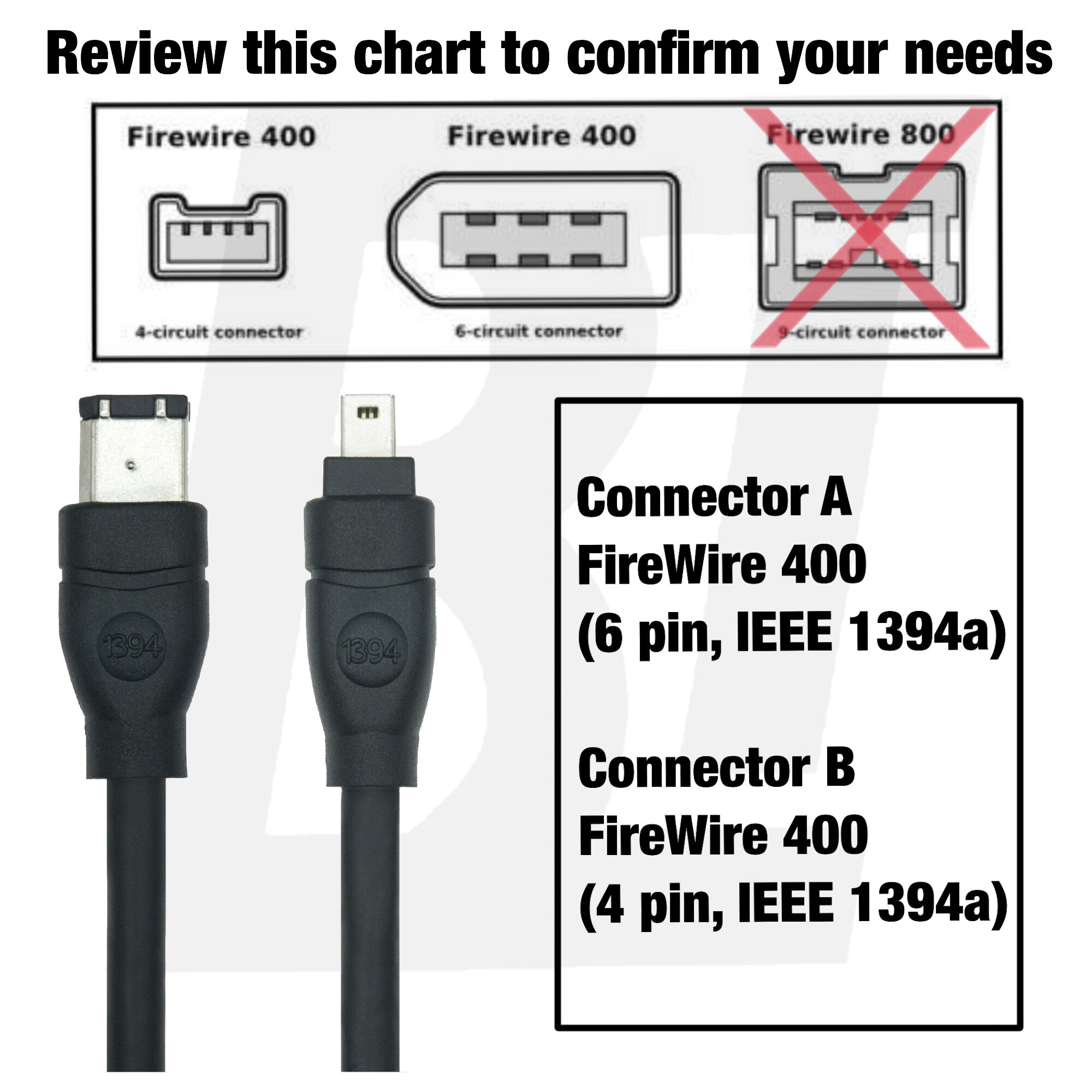 Factory Direct High Quality China Wholesale Firewire Cable 4 Pin To 6 ...