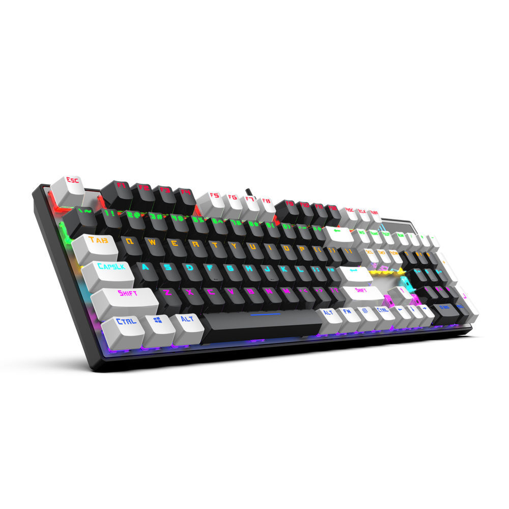 Bulk Buy China Wholesale Oem 104 Keys Wired Rainbow Mechanical Keyboard ...