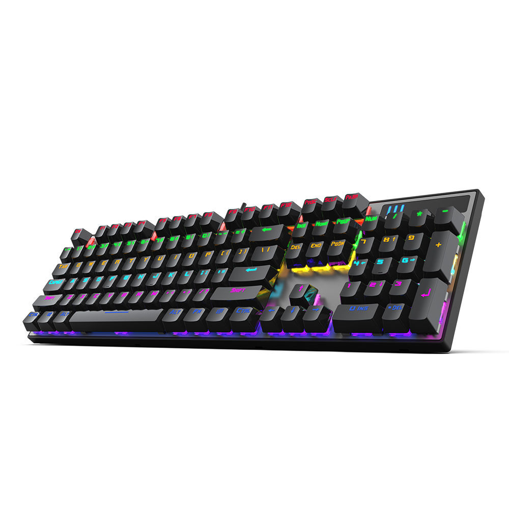 Bulk Buy China Wholesale Oem 104 Keys Wired Rainbow Mechanical Keyboard ...