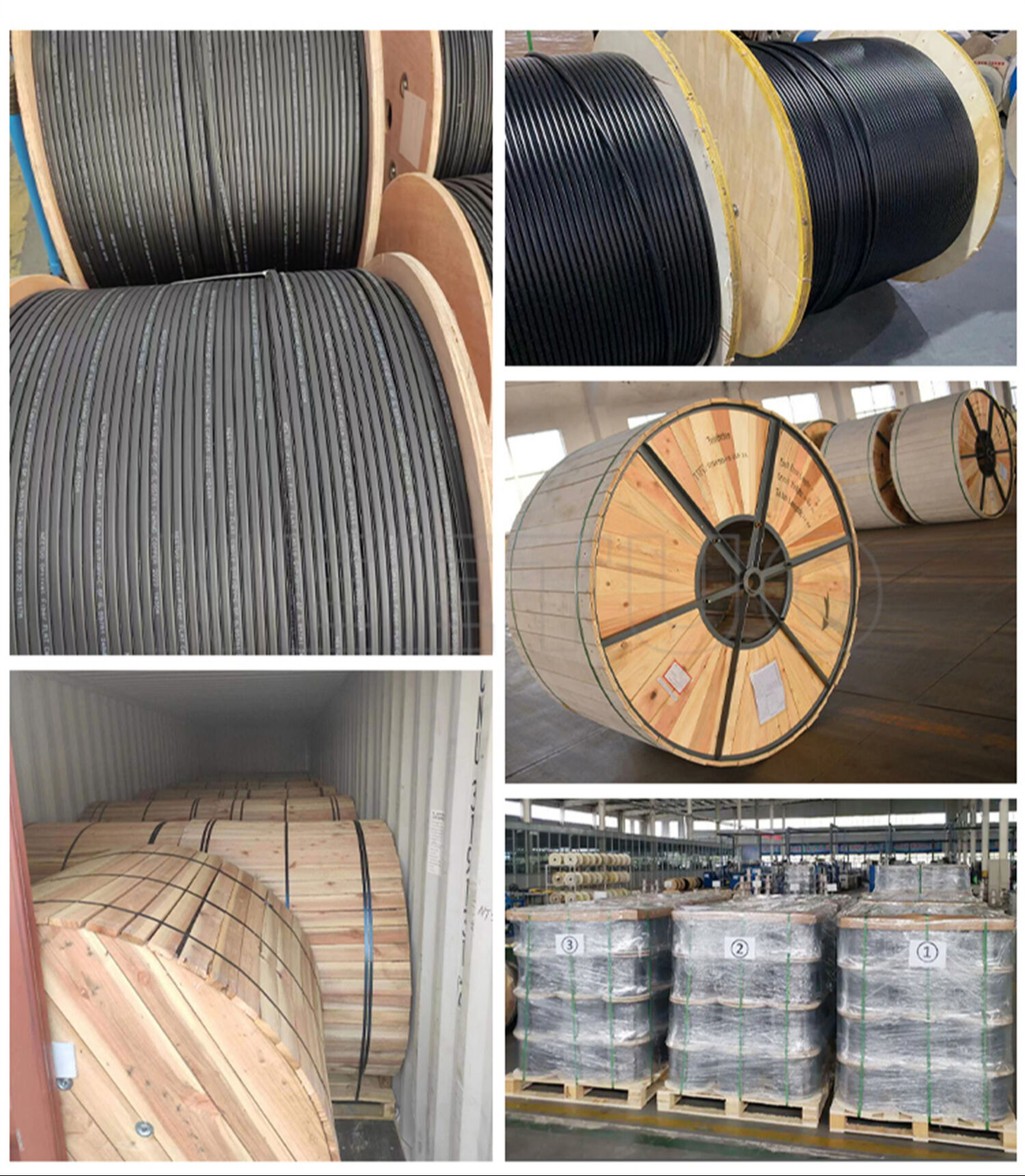 Fiber Optic Cable Gyfts53 Direct Buried Underground Double Jacket ...