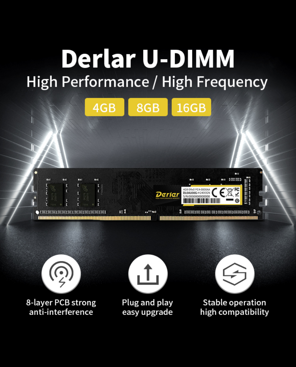 Hot Sale Desktop Memory Ram Ddr4 8gb 16gb Memoria Ram Ddr4 3200mhz, Pc ...