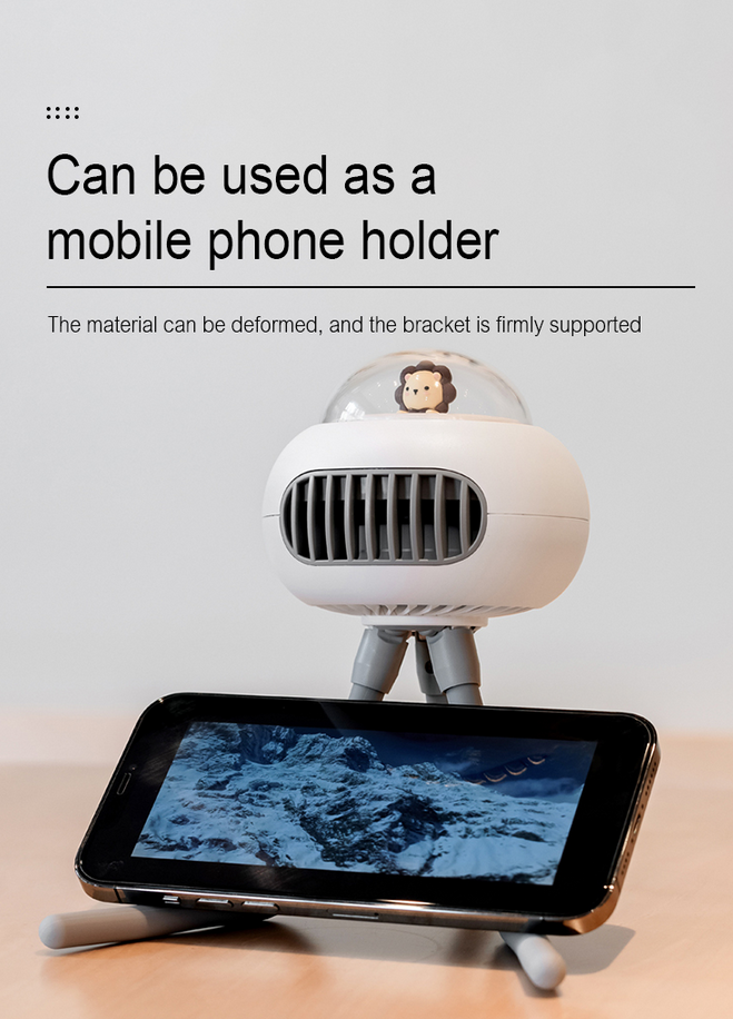 Oem Wholesale Ufo Stroller Fan F37-s 1200mah Portable Bladeless Usb ...