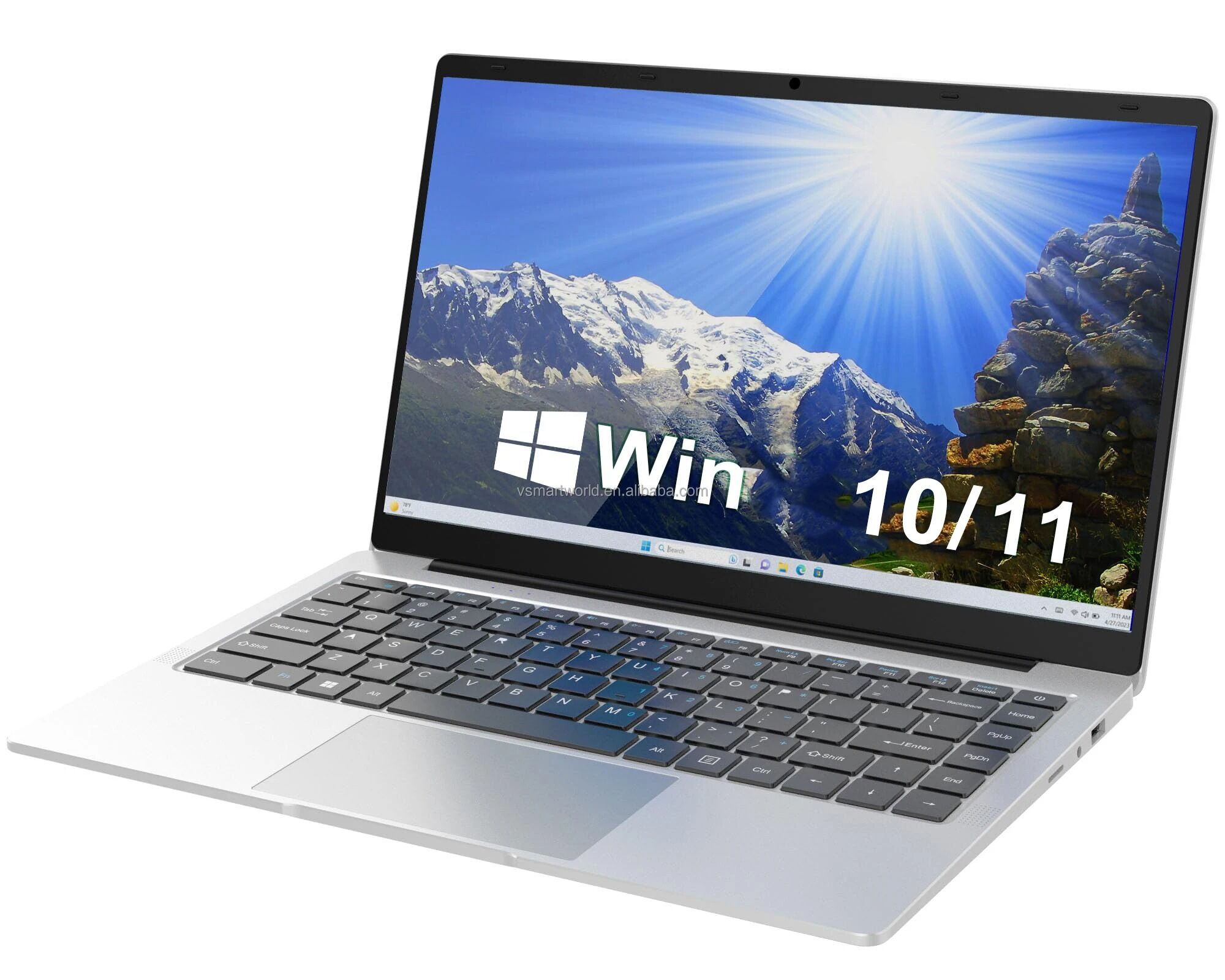 Factory Price 15.6 Inch Cheap Notebook Ram 16gb Ssd 256gb N4500/n5100 ...