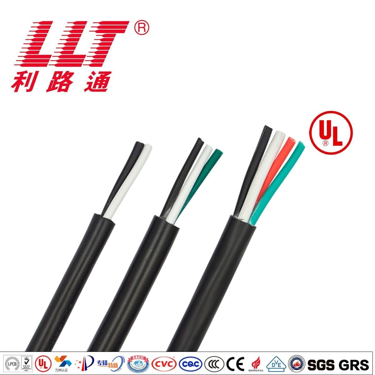 Premium Quality High Conductively 3 Cores 14awg Sjtow Flexible Power ...