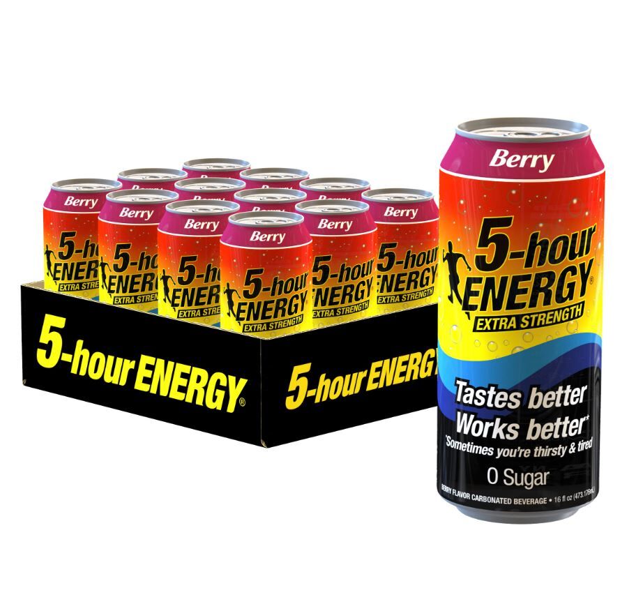 Wholesale 5-hour Energy Shot Regular Strength Grape 1.93 Ounce (pack Of ...