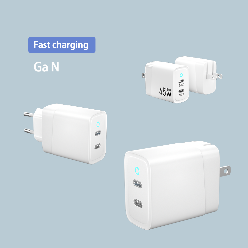 Usb Adapters Gan 45w Wall Charger Good Design Mobile Phone Charger ...