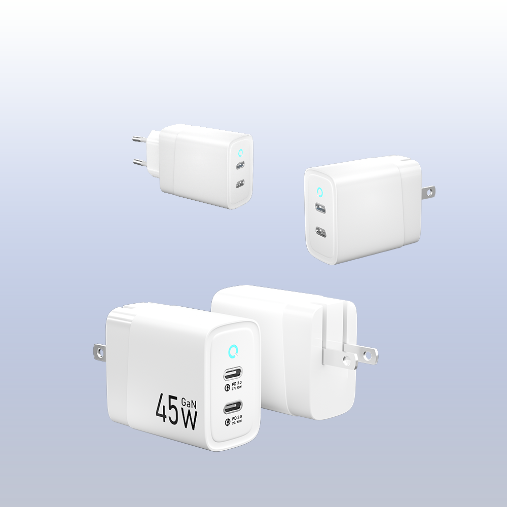 Usb Adapters Gan 45w Wall Charger Good Design Mobile Phone Charger ...