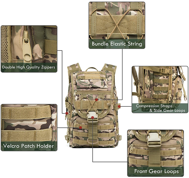 Factory Direct High Quality China Wholesale Oem Tactical Molle Military ...