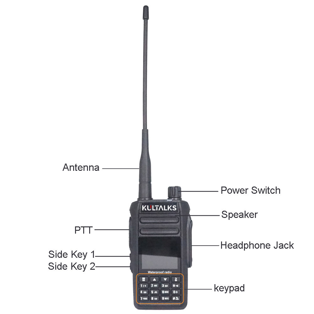 Waterproof Ip68 10 Watts Full Band Kt-uv89 Two Way Radio $35 ...